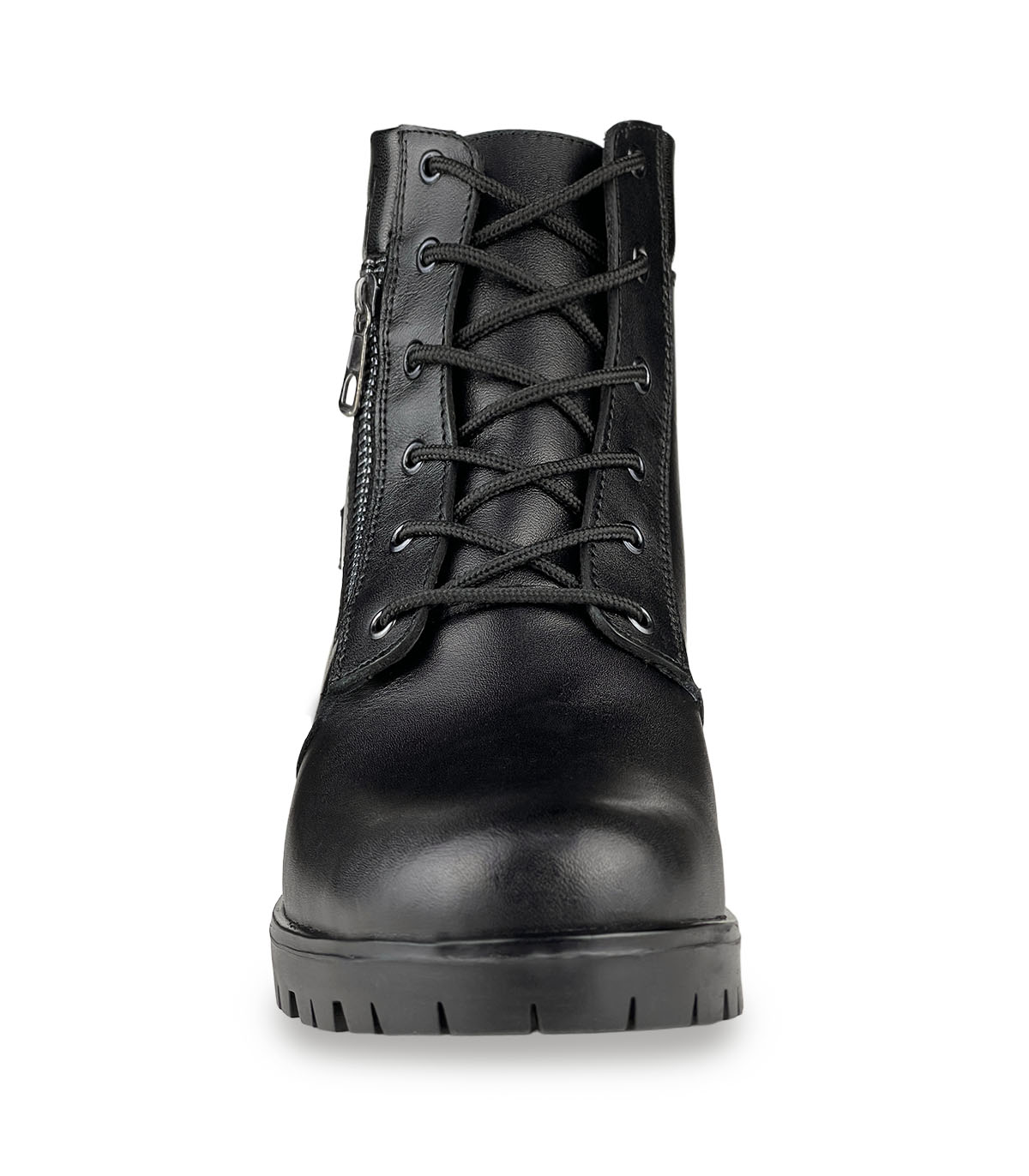 Botines de Cuero Iris Negro - Calzados Joyce Vania